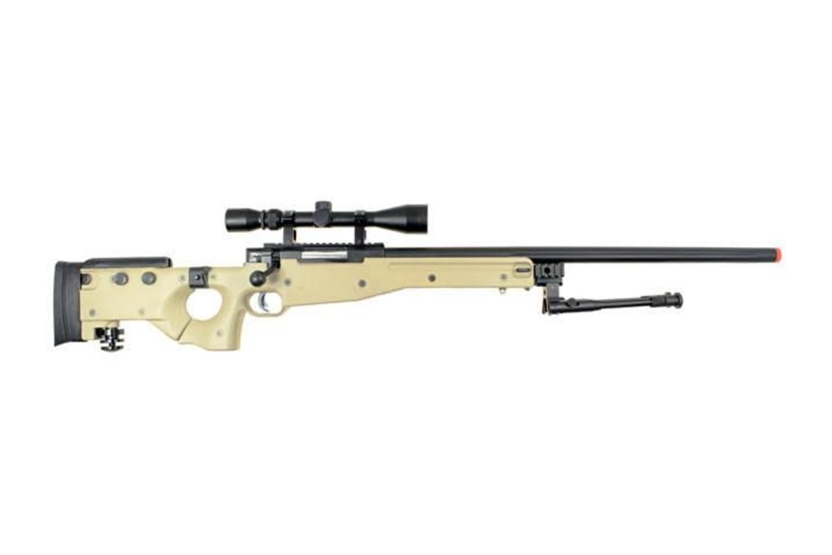 WELL MB08 L96 AWP Rifle w/ Folding Stock - Airsoft Extreme