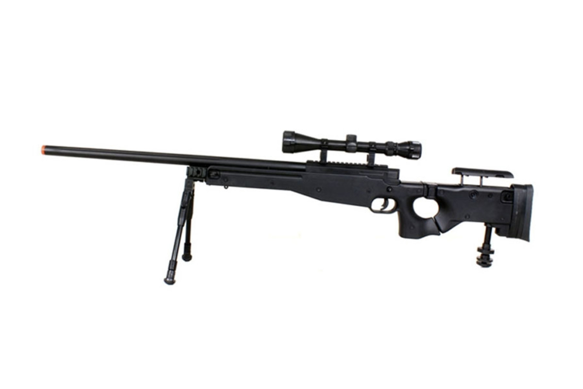 WELL MB08 L96 AWP Rifle w/ Folding Stock - Airsoft Extreme
