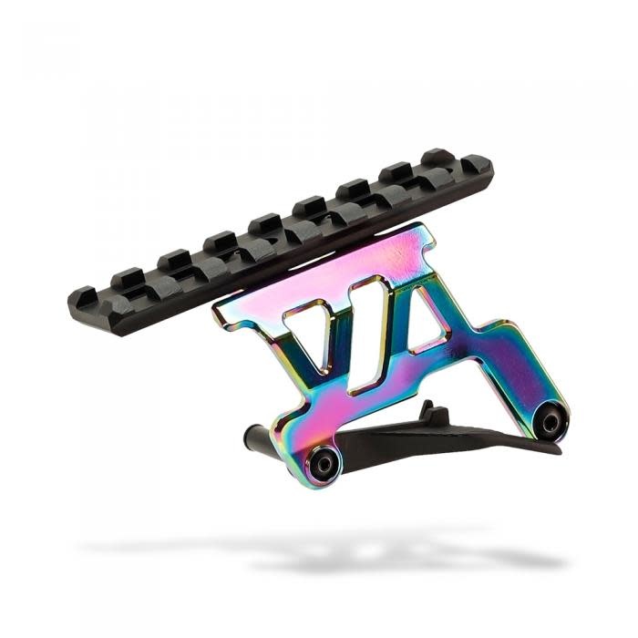 Nine Ball Hi Capa Aluminum Scope Mount Rainbow Finish | Airsoft Extreme ...