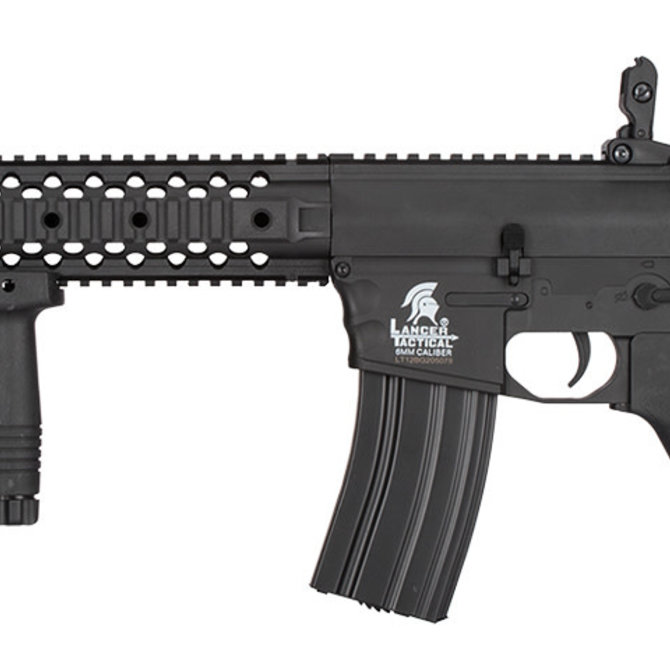 Lancer Tactical GEN2 M4 RIS EVO Nylon Polymer Low Velocity Rifle Black ...