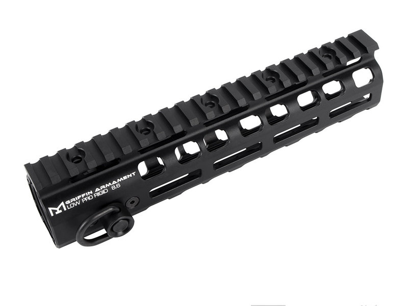 PTS Low Pro RIGID M-LOK Rail 8.6" (includes PTS Low Pro QD sling swivel ...