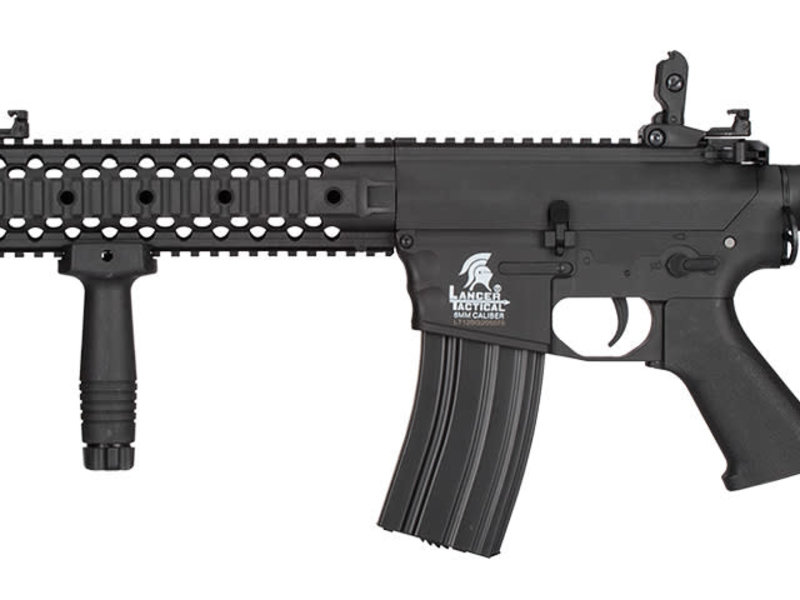 Lancer Tactical GEN2 M4 RIS EVO Nylon Polymer Low Velocity Rifle Black ...
