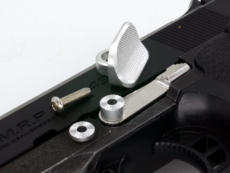 AIP Stainless Steel Slide Stop with Thumb Rest for Tokyo Marui Hi Capa ...