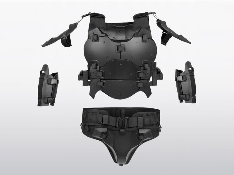 Tactical Body Armor Suit Spartan Training Gear Armour Full Suit Elite