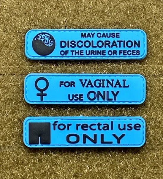 Tactical Outfitters Warning Label Morale Patch - Airsoft Extreme