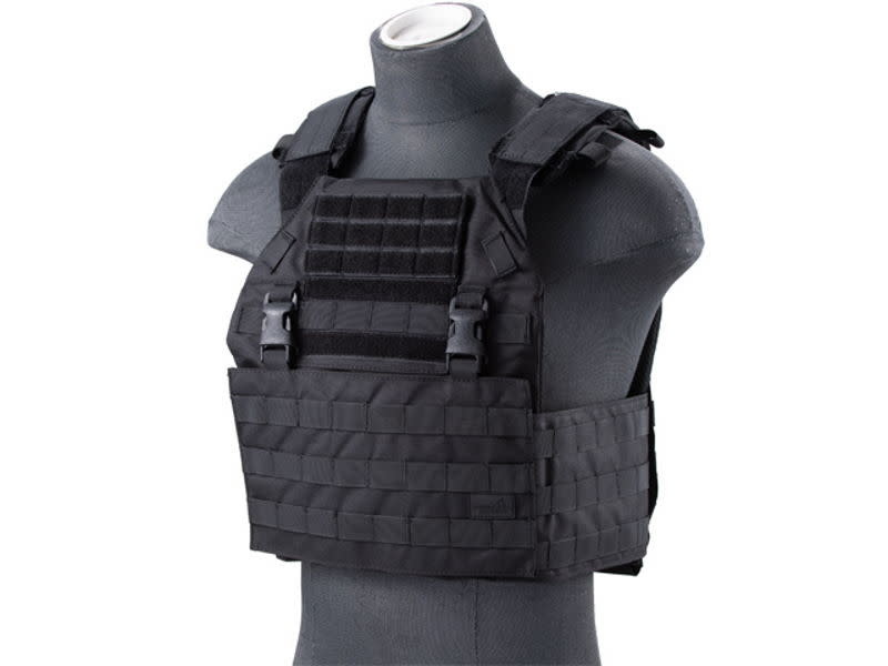Lancer Tactical Vest with Molle Webbing and Detachable Buckles ...