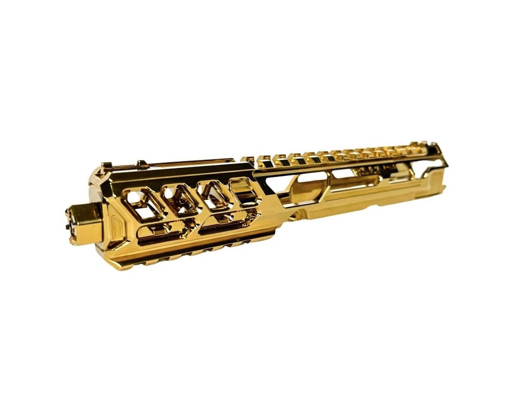 CTM TAC AAP-01 CNC Upper Set - Long Cutout Version Electroplated Chrome ...