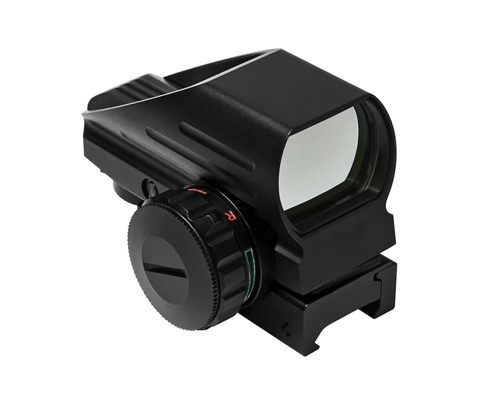 NcStar Compact Multi Reticle Reflex Sight Red/Green Dot/Bullseye/Cross ...