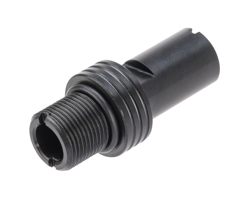 Angel Custom 12mm to 14mm CNC Steel Adapter for MP7 Series Airsoft AEG ...