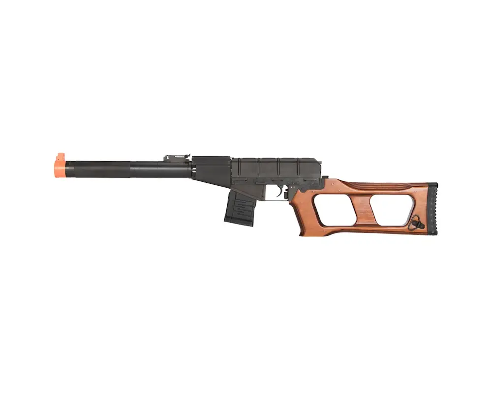 LCT Airsoft VSS Vintonrez electric rifle with real wood stock - Airsoft ...