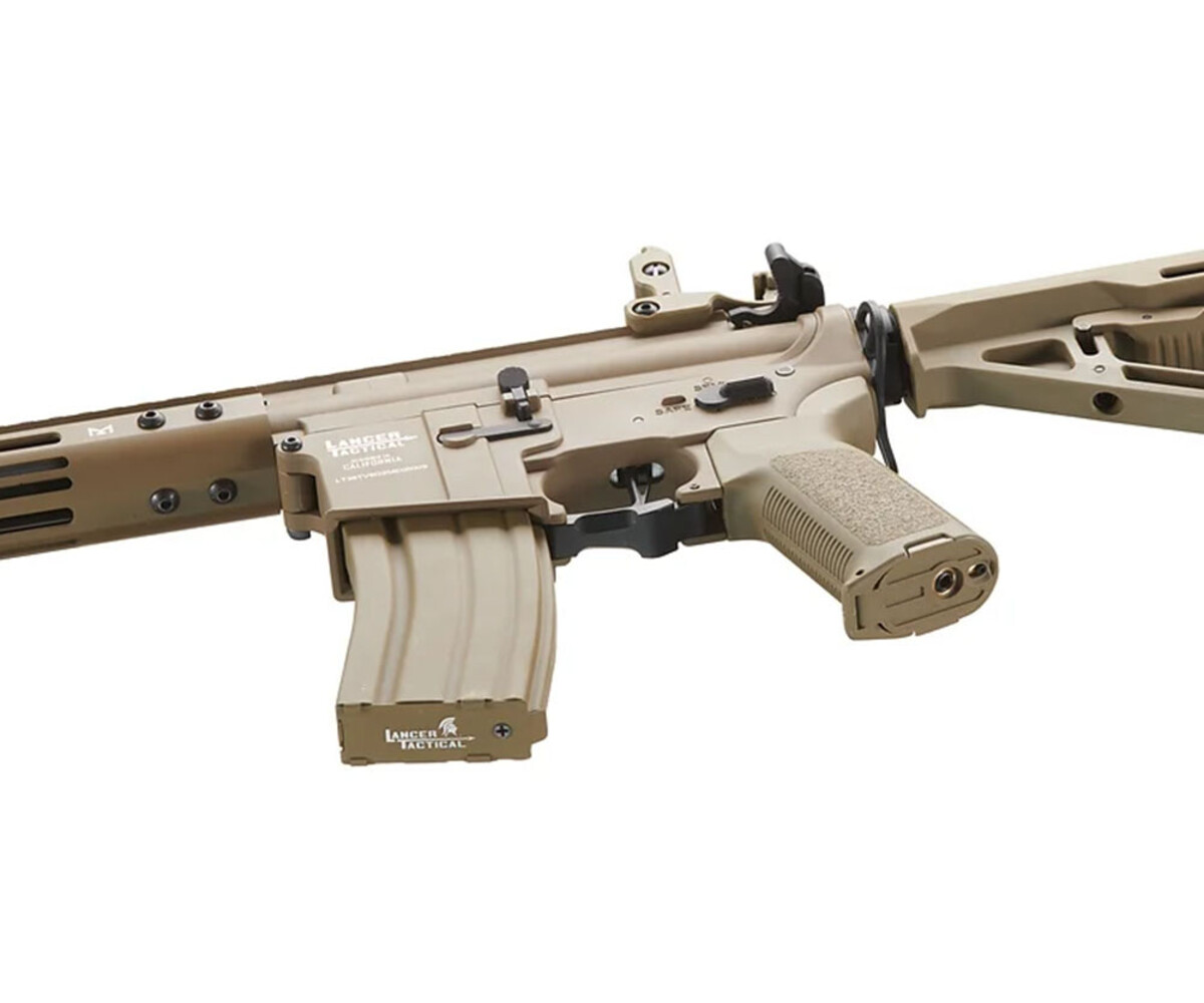 Lancer Tactical Archon 9" M-LOK Proline Series M4 Airsoft Rifle w ...