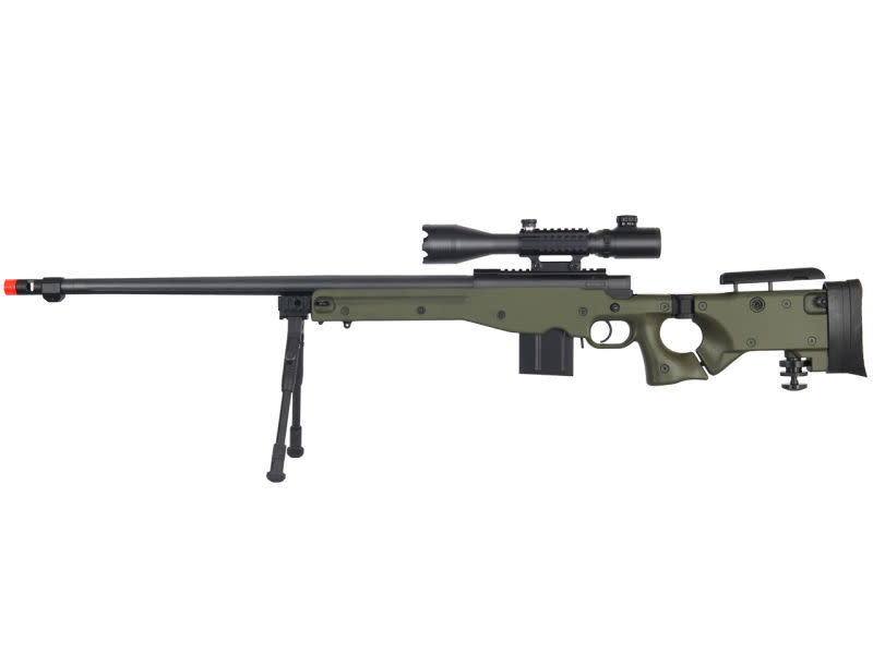 WELL MB4403 L96 Bolt Action Spring Sniper Rifle with Folding Stock ...
