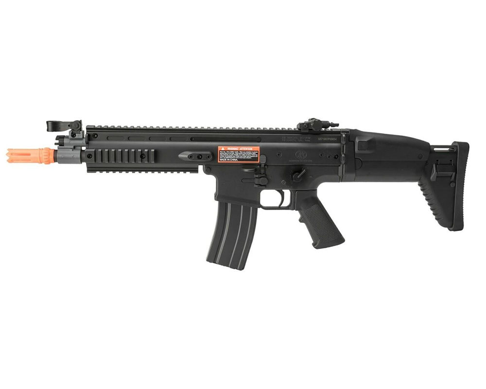 FN Herstal Licensed SCAR-L CQC Polymer Version by Cybergun CYMA Black ...