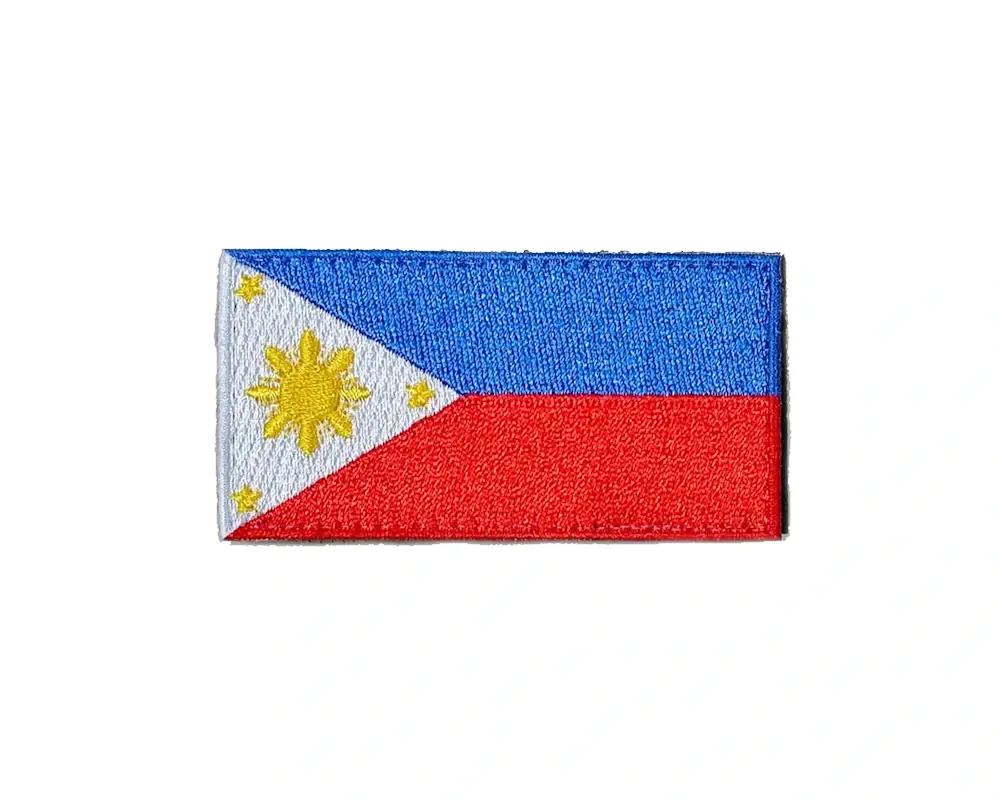 Philippines Flag Patch – Embroidered Morale Patch | Airsoft Extreme - Airsoft Extreme