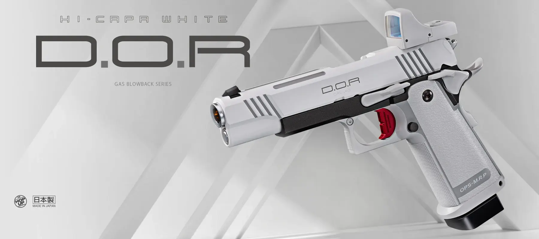 Tokyo Marui Hi-Capa 5.1 DOR White GBB w/ Dot Sight | Airsoft Extreme - Airsoft Extreme