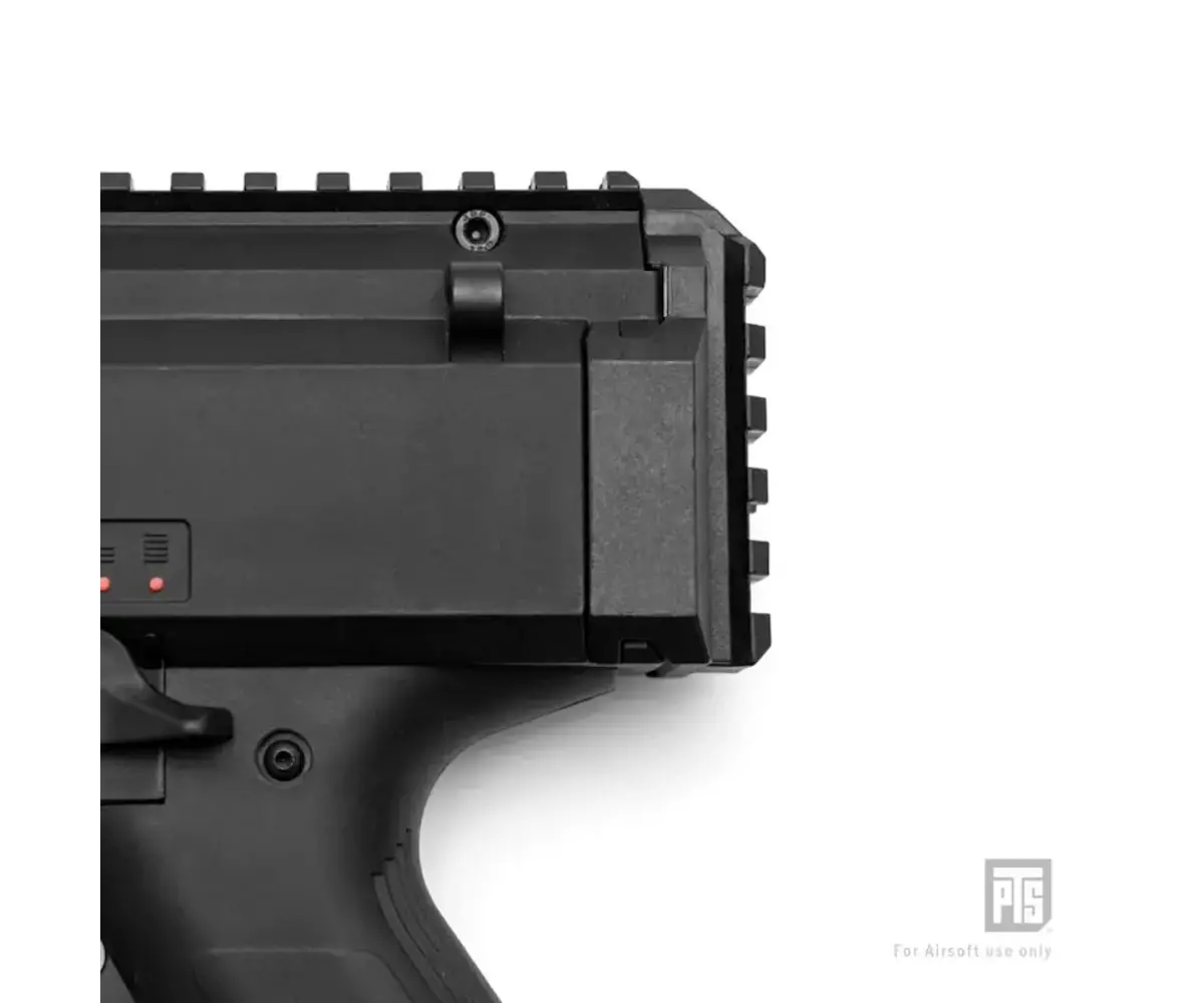 PTS EP Rail Folding Stock with E9-1913 Rail Stock Adaptor - Airsoft Extreme