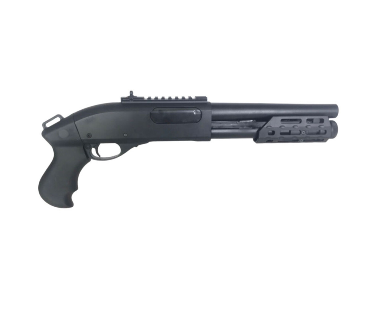 Golden Eagle Gas Airsoft Sawed-Off Shotgun w/ M-LOK Forend BLK ...