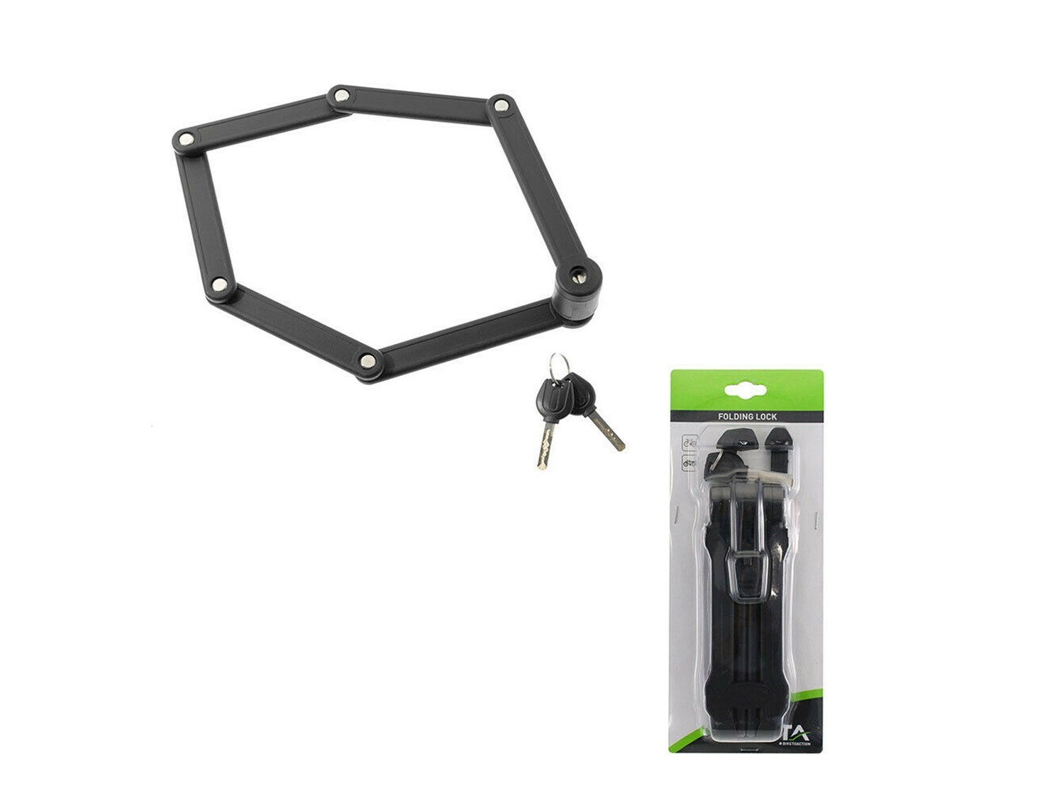 Folding Steel Lock - Vespa Portland