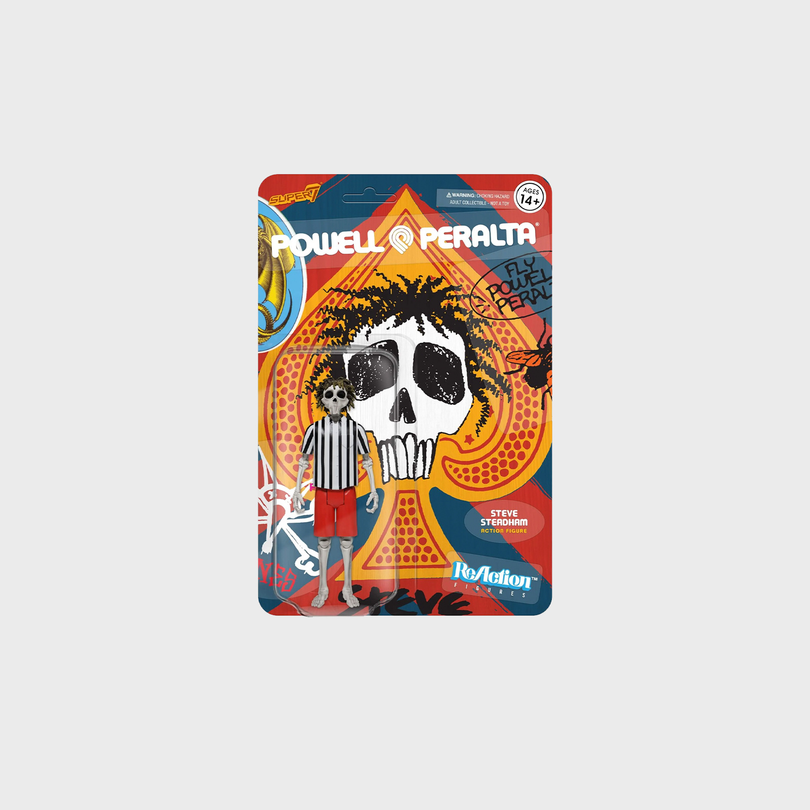 Steve Steadham Dread Skull ReAction Figure - RUKUS