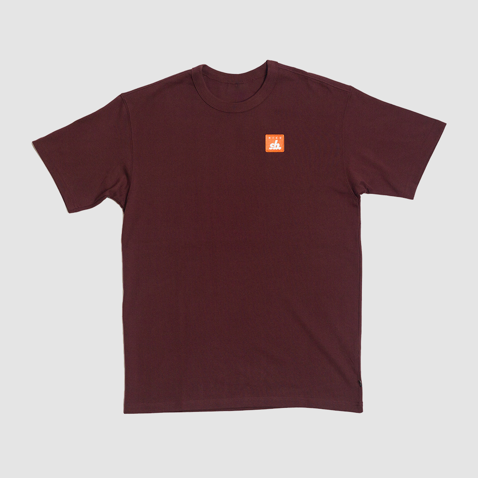 Nike SB Embroidered Patch Tee Burgundy - RUKUS