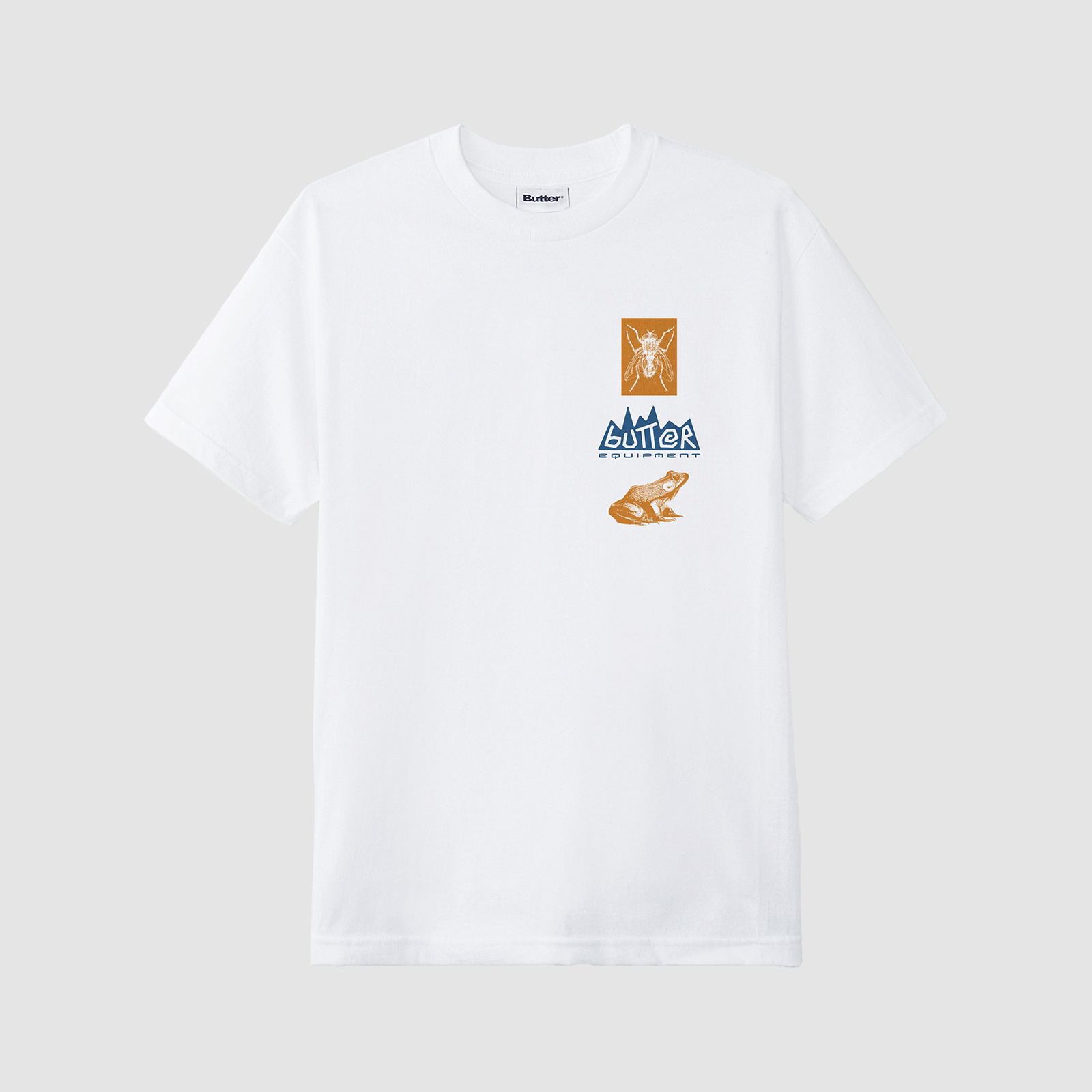 Butter Goods Nature Study Tee White - RUKUS