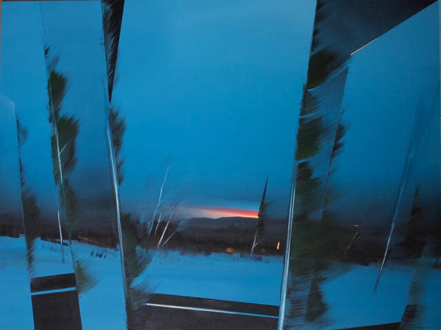 Oblique Light Regard Oblique by Andre Philibert (Original) - Liss Gallery