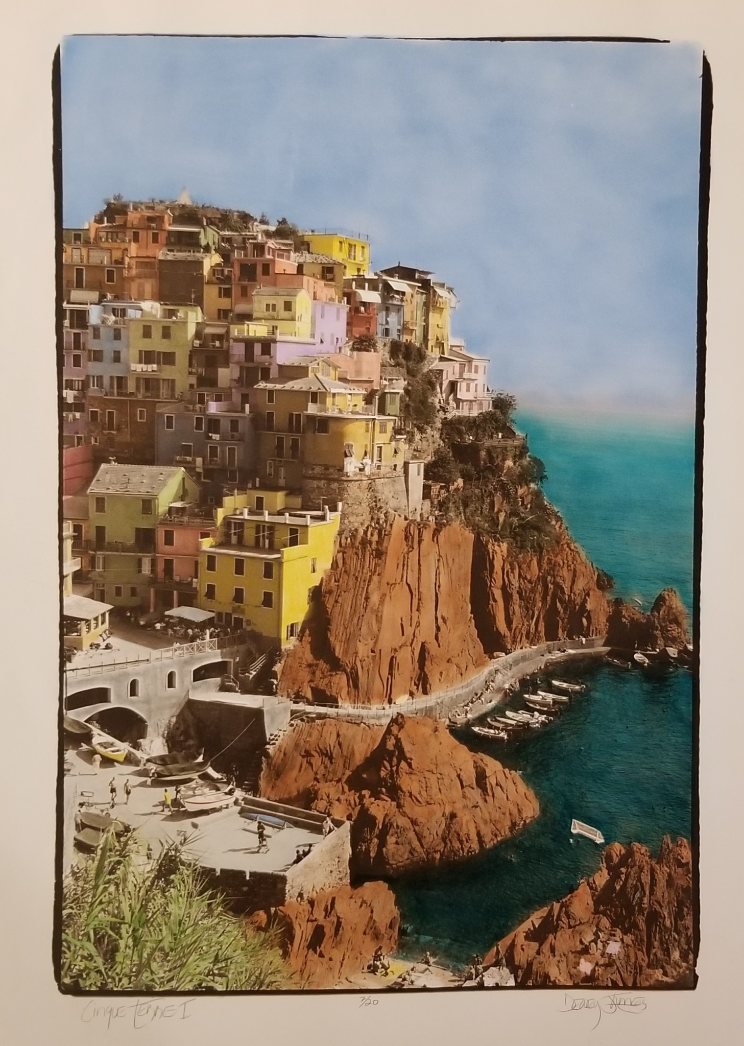 Cinque Terrei by Dewey James - Liss Gallery