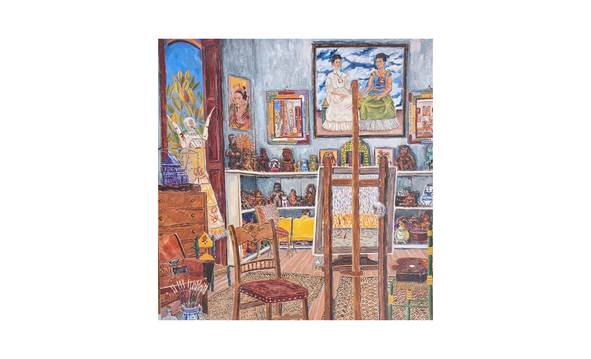 Fridas Studio by Damien Elwes - Liss Gallery