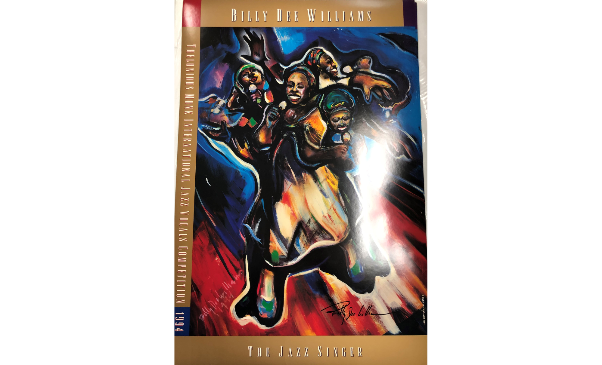 The Jazz Singer by Billy Dee Williams (Signed Poster) - Liss Gallery