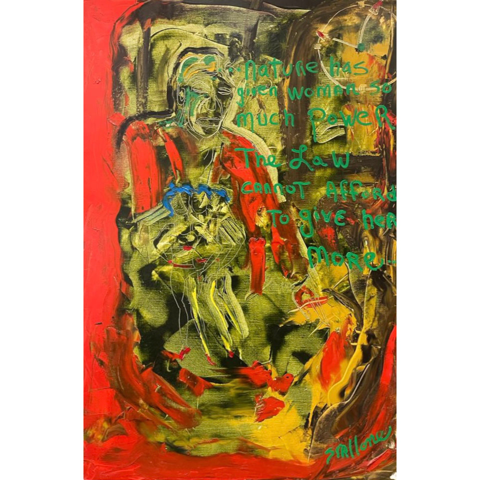 Buzz Me At 10 O'Clock by Sylvester Stallone (Original) - Liss Gallery Buzz Me At 10 O'Clock by Sylvester Stallone (Original) - Liss Gallery