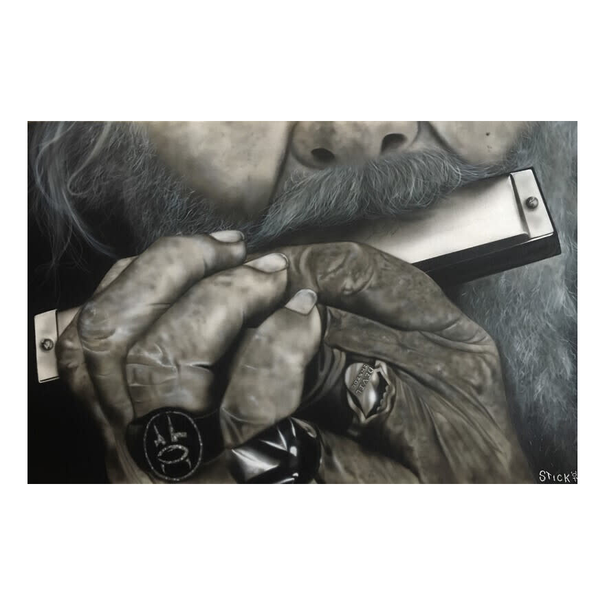 Talkin' Bout the Midnight Rambler by Stickman (Original) - Liss Gallery