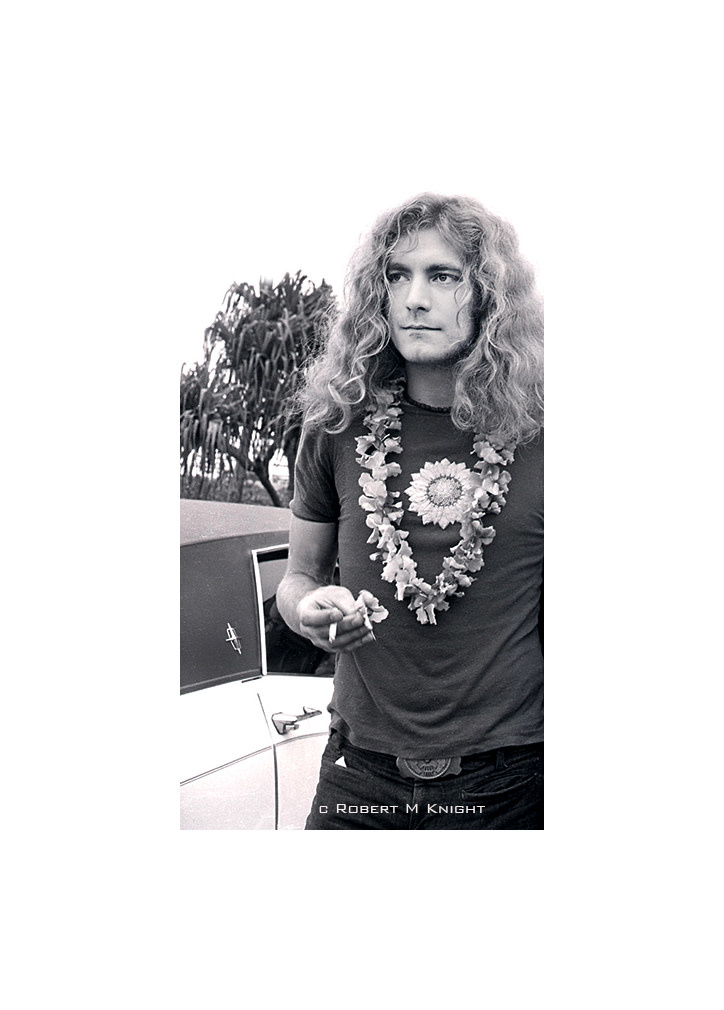 Robert Plant Hawaii by Robert Knight - Liss Gallery