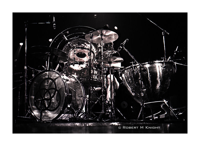 John Bonham, Full Kit, Seattle 1972 by Robert Knight - Liss Gallery