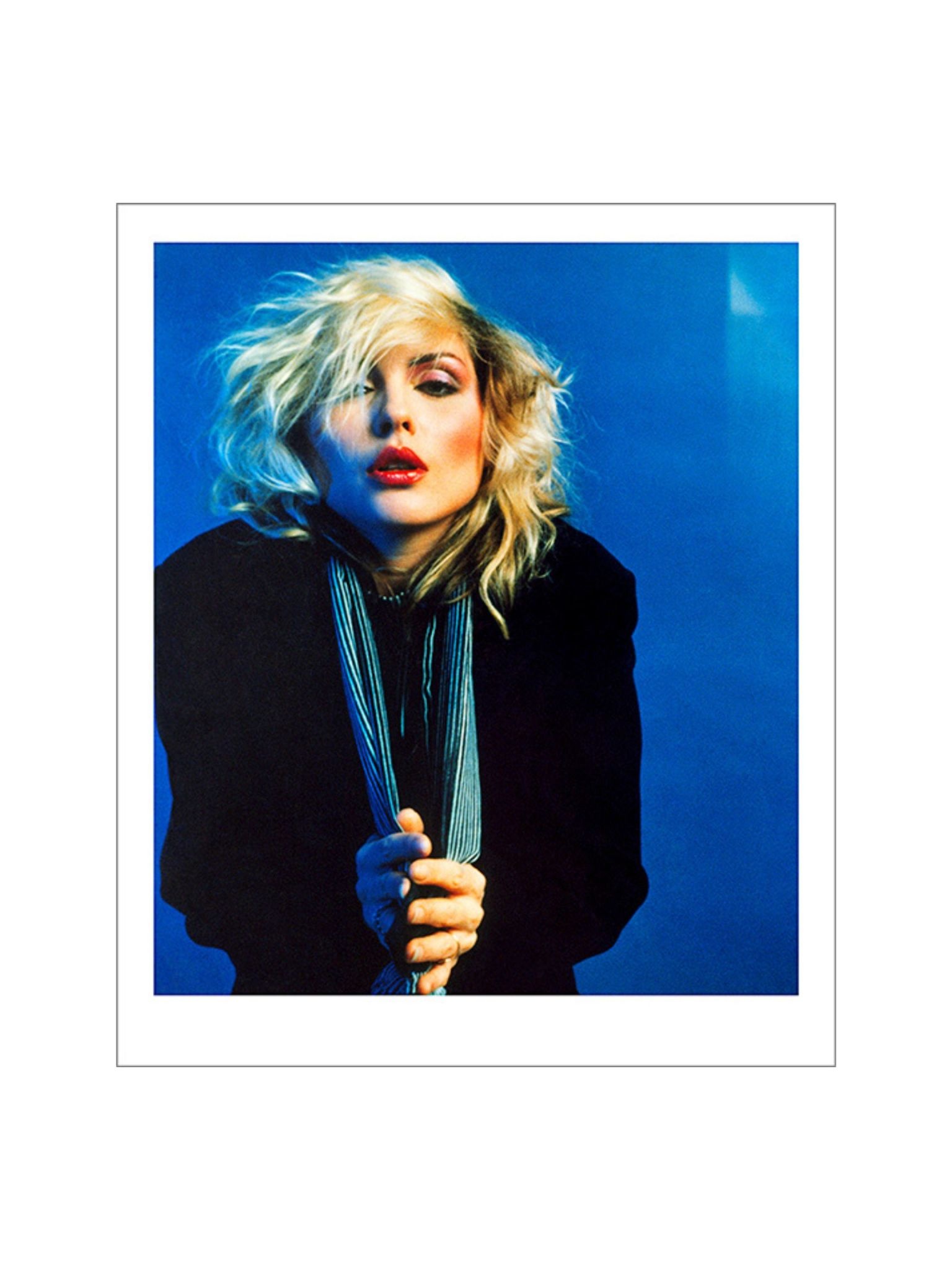 Blue Debbie Harry, NYC 1978 by Mick Rock - Liss Gallery