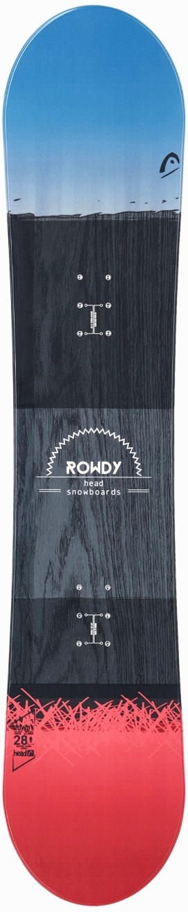 Head Rowdy Junior snowboard bleu-charcoal - Echo Sports
