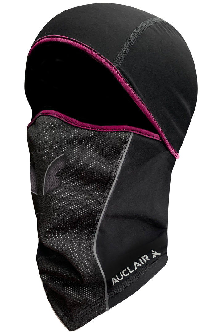 Auclair Ponytrail noir-rose cagoule de ski - Echo sports