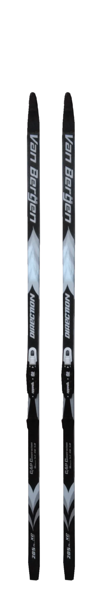 Van Bergen CPS Crown black-grey Junior waxless cross-country ski - Echo ...