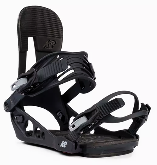 K2 Line Up snowboard binding black - Echo Sports