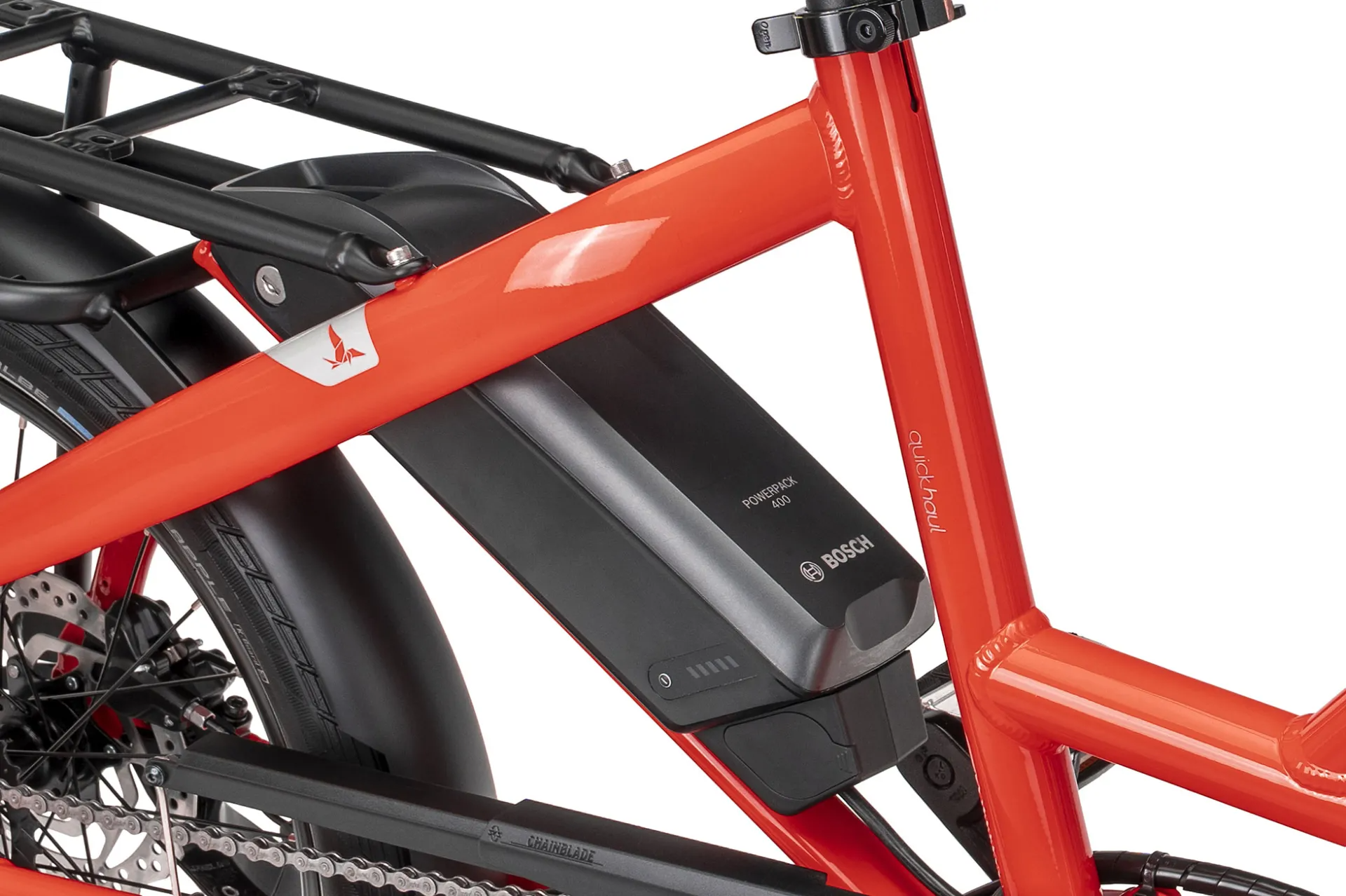 Tern Quick Haul D8 tabasco vélo cargo électrique - Echo Sports