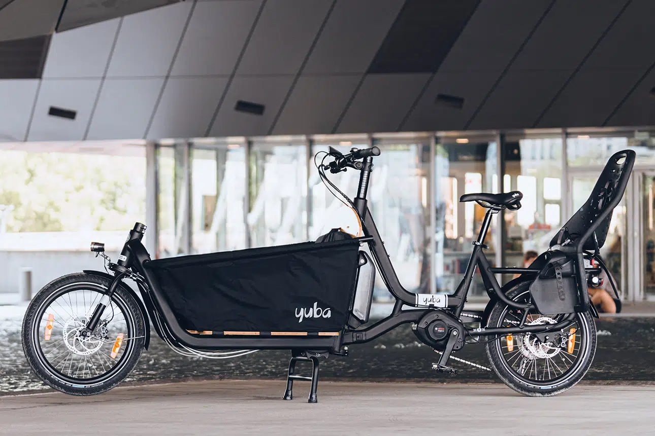 Yuba Supercargo CL front load electric cargo bike - Echo Sports