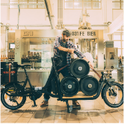 Yuba Supercargo CL front load electric cargo bike - Echo Sports