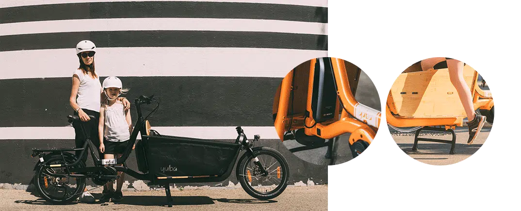 Yuba Supercargo CL front load electric cargo bike - Echo Sports