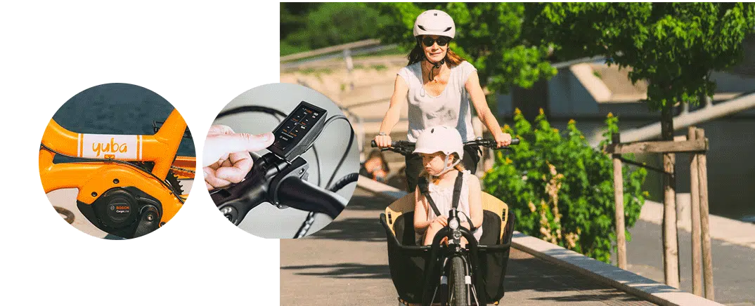 Yuba Supercargo CL front load electric cargo bike - Echo Sports
