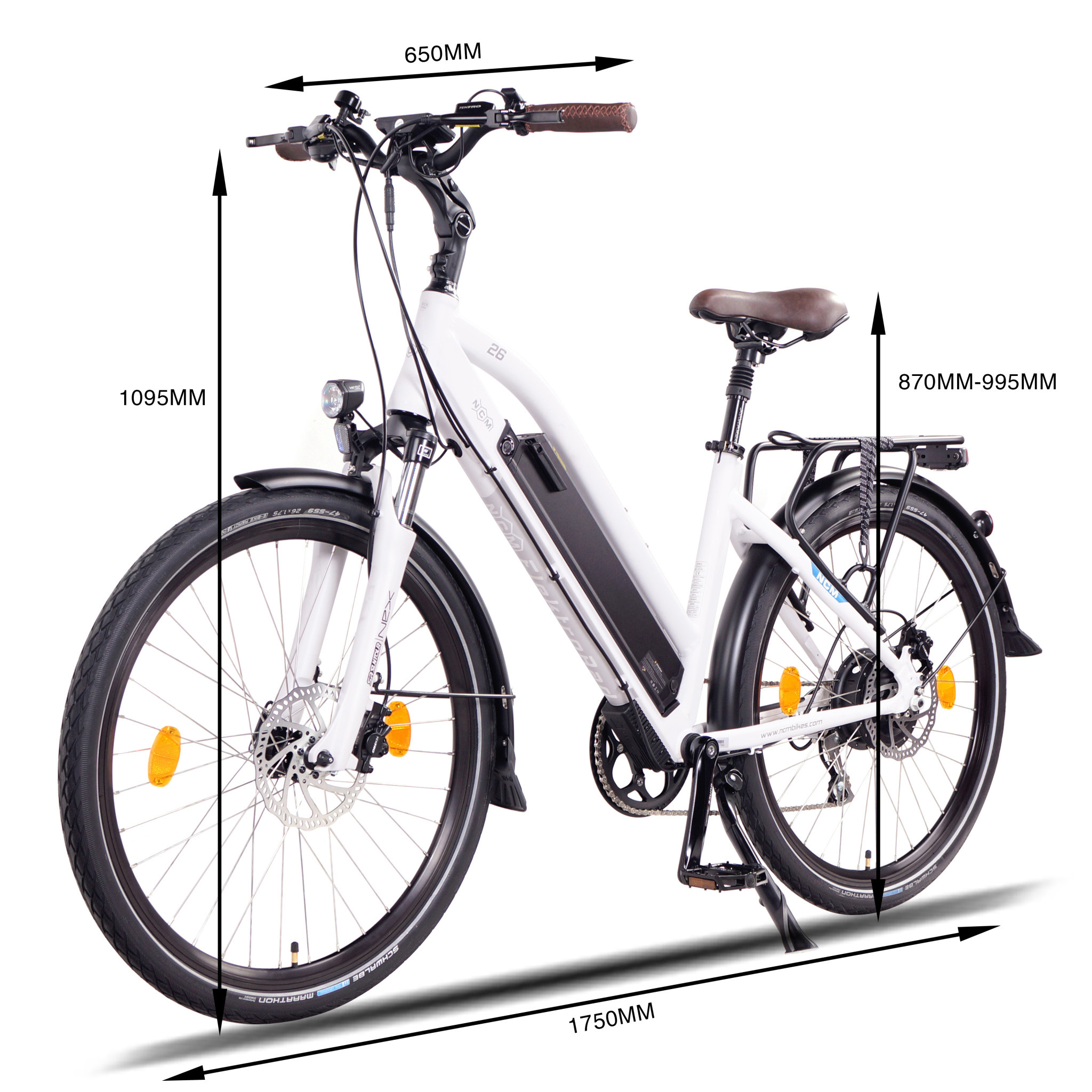 Leon Cycle NCM Milano PLUS vélo électrique - Echo sports