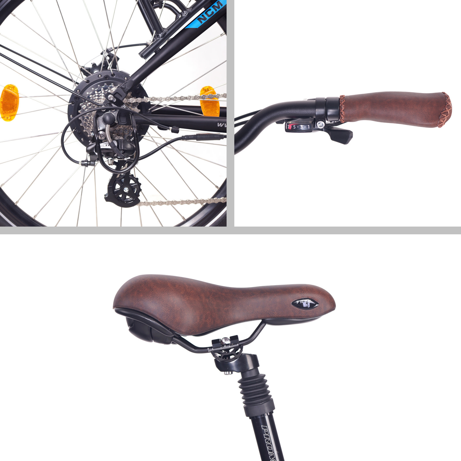 Leon Cycle NCM Milano PLUS hybrid E-bike - Echo Sports