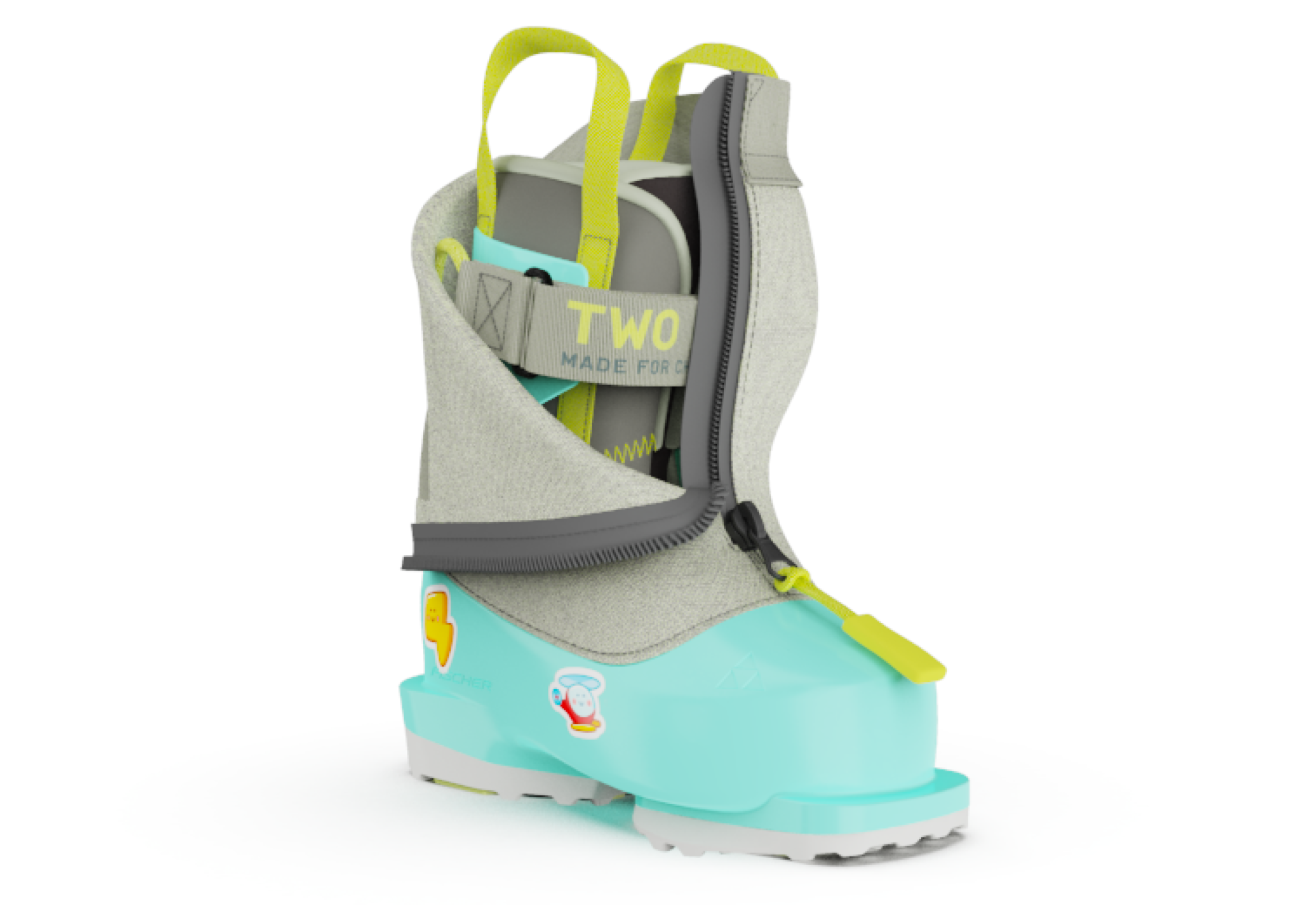 Fischer FISCHER TWO junior alpine ski boot 18.5-20.5 - Echo Sports