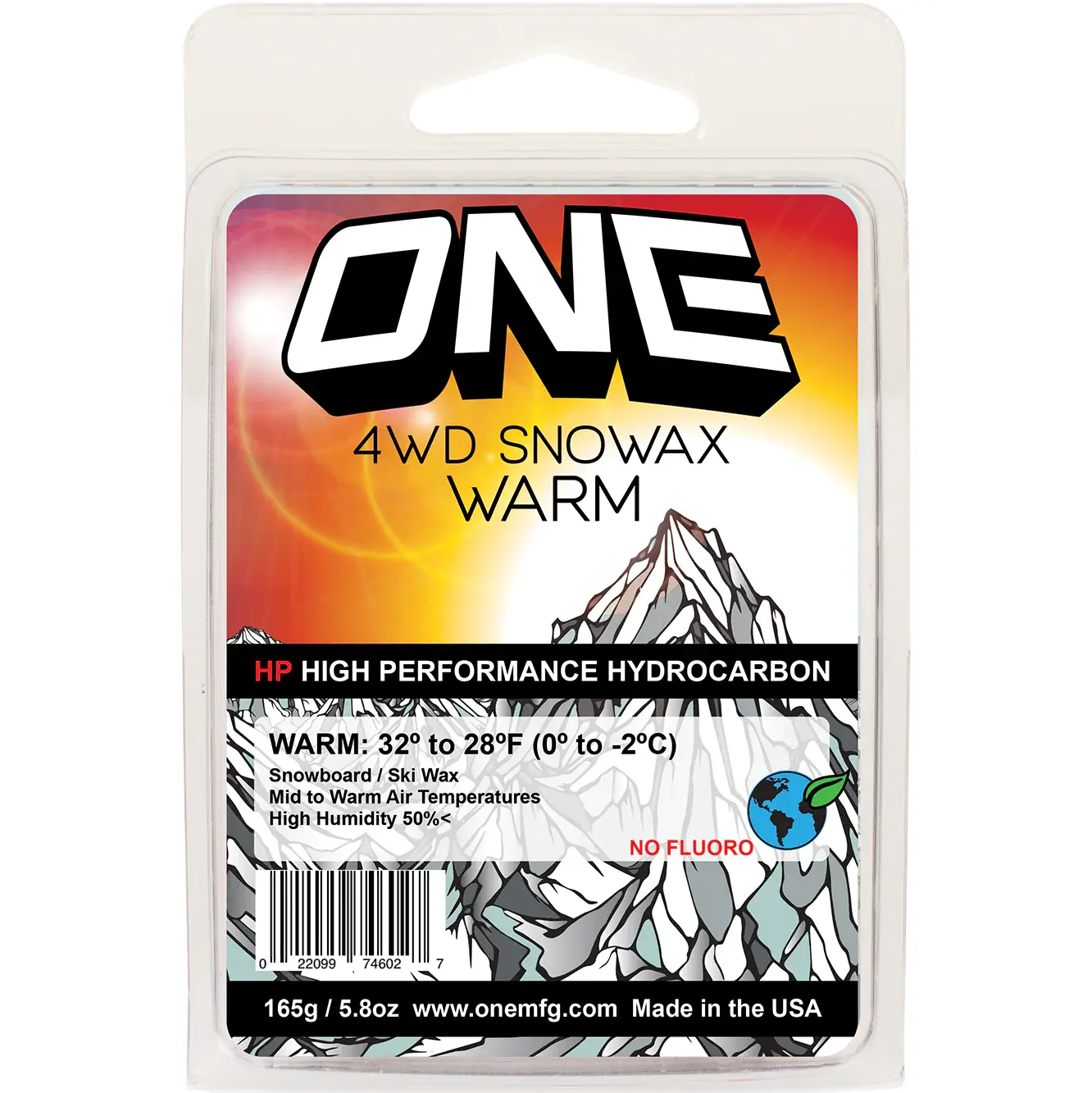 One Ball 4WD cire pour ski et planche 165g - Echo sports