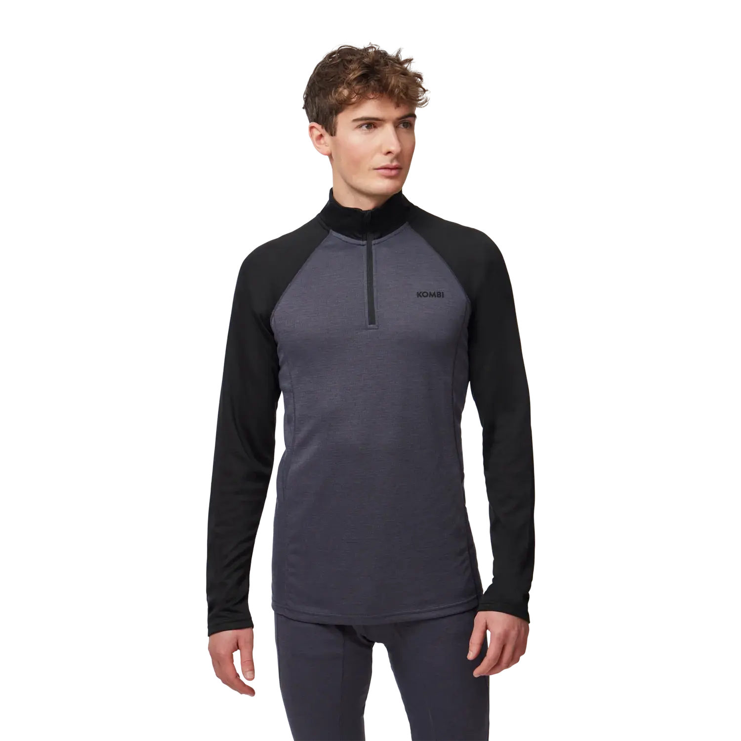 Kombi MerinoMix PRO Zip Top Base Layer Men - Echo Sports