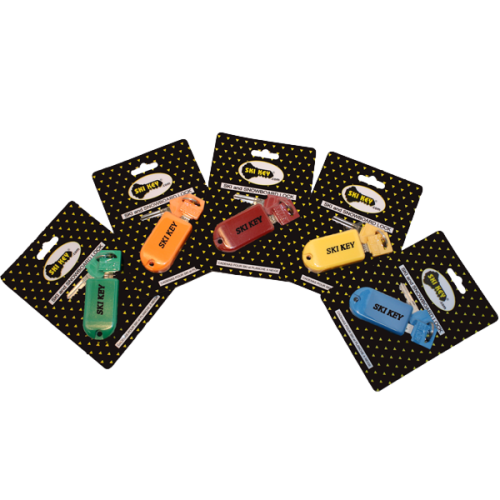 Ski Key lock for alpine skis or snowboard. - Echo Sports