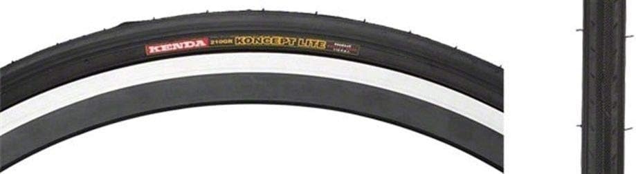 Kenda, K191, Pneu, 650x23C, Pliable, Tringle, SRC, 60TPI, Noir - Echo sports